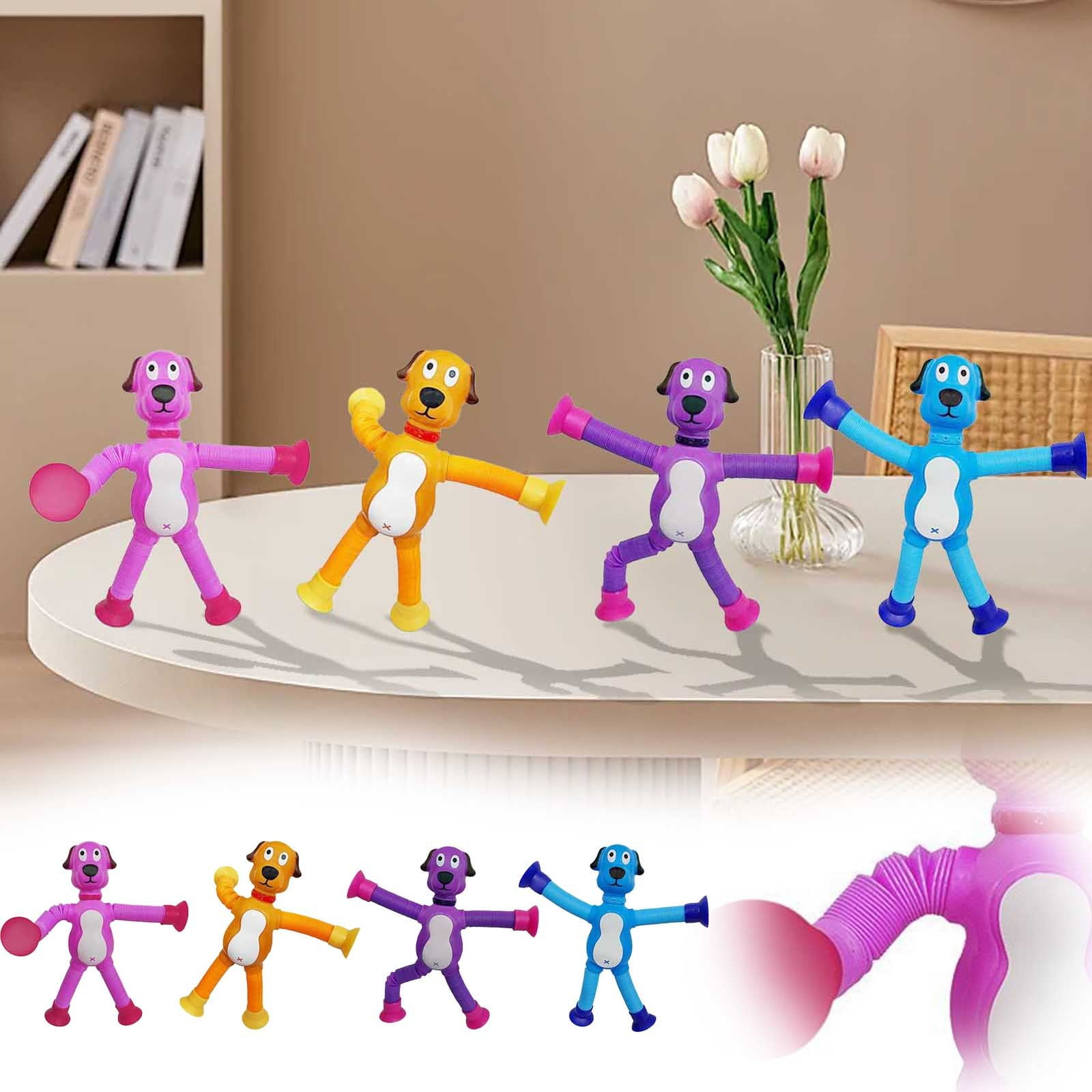 Stretch Tube Toy for Stress Puzzle Suction Cup Glow in the Dark ...
