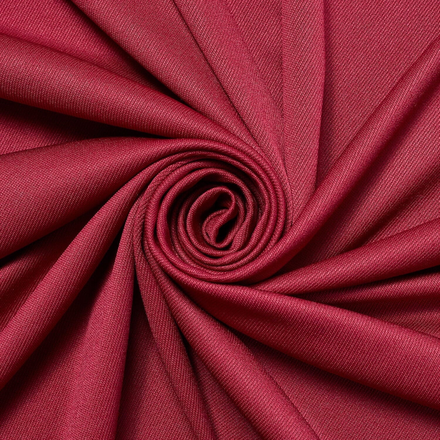 Stretch Twill French Terry - Burgundy Polyester Spandex 62" Fabric by ...