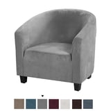 Walmart Stretch Velvet Armchair Slipcover, Removable Washable Couch ...