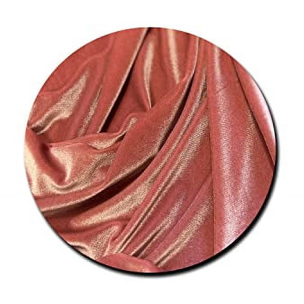Stretch Velvet Fabric by 3 Yards 9 Feet in Dusty Rose Color with Soft ...