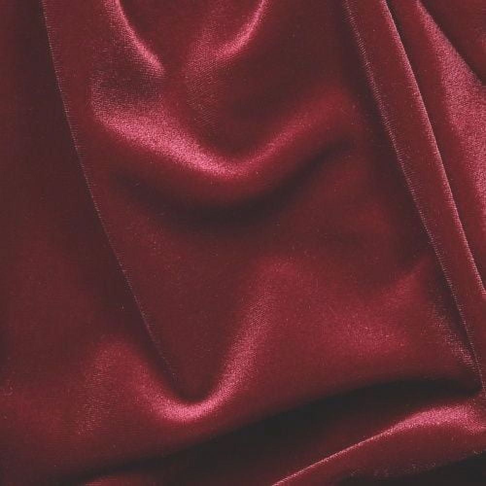 Stretch Velvet Fabric 60'' Wide by the Yard CRAFT DRESS FABRIC 24 ...