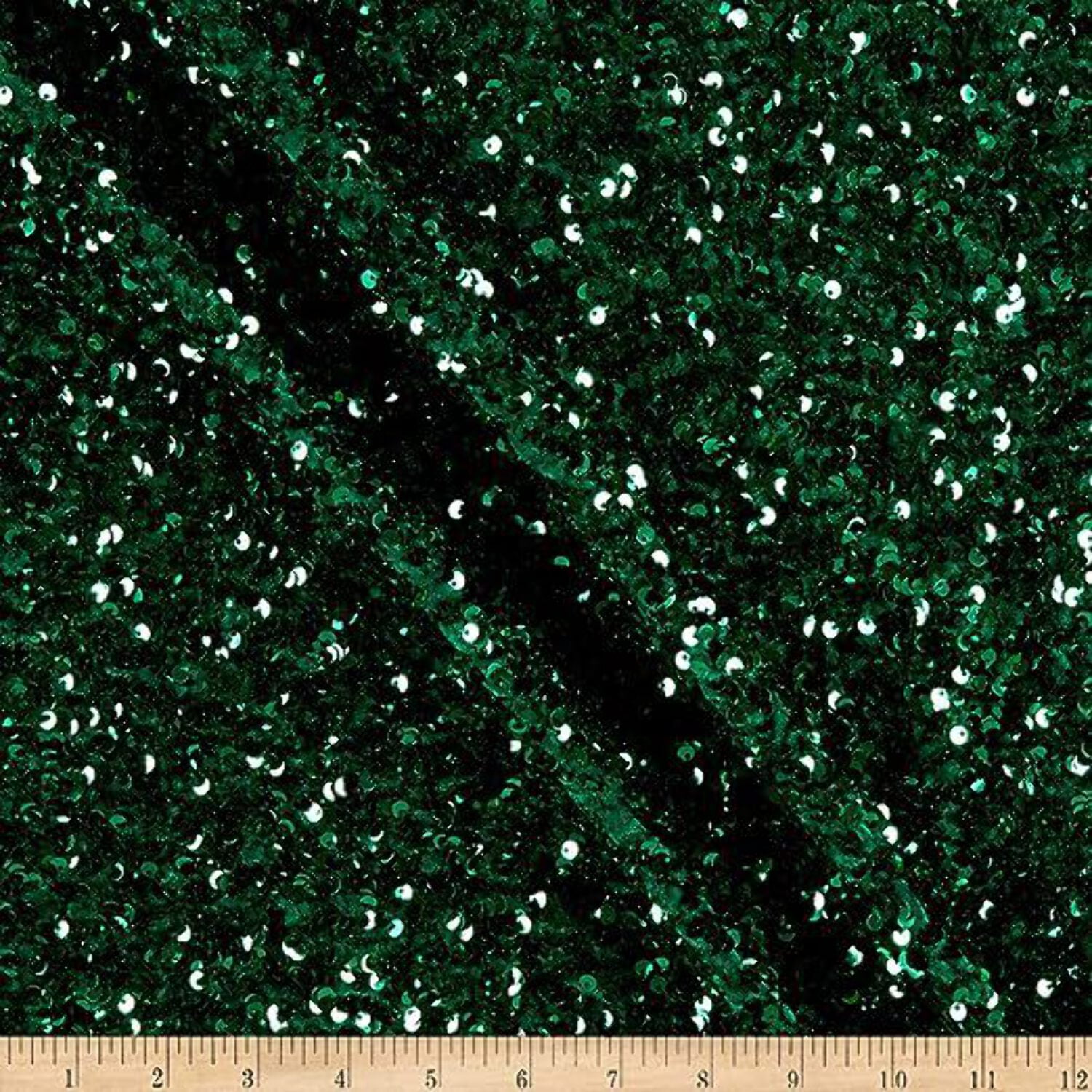 Stretch Velvet Sequin Fabric, Glitter Spandex Material - Walmart.com