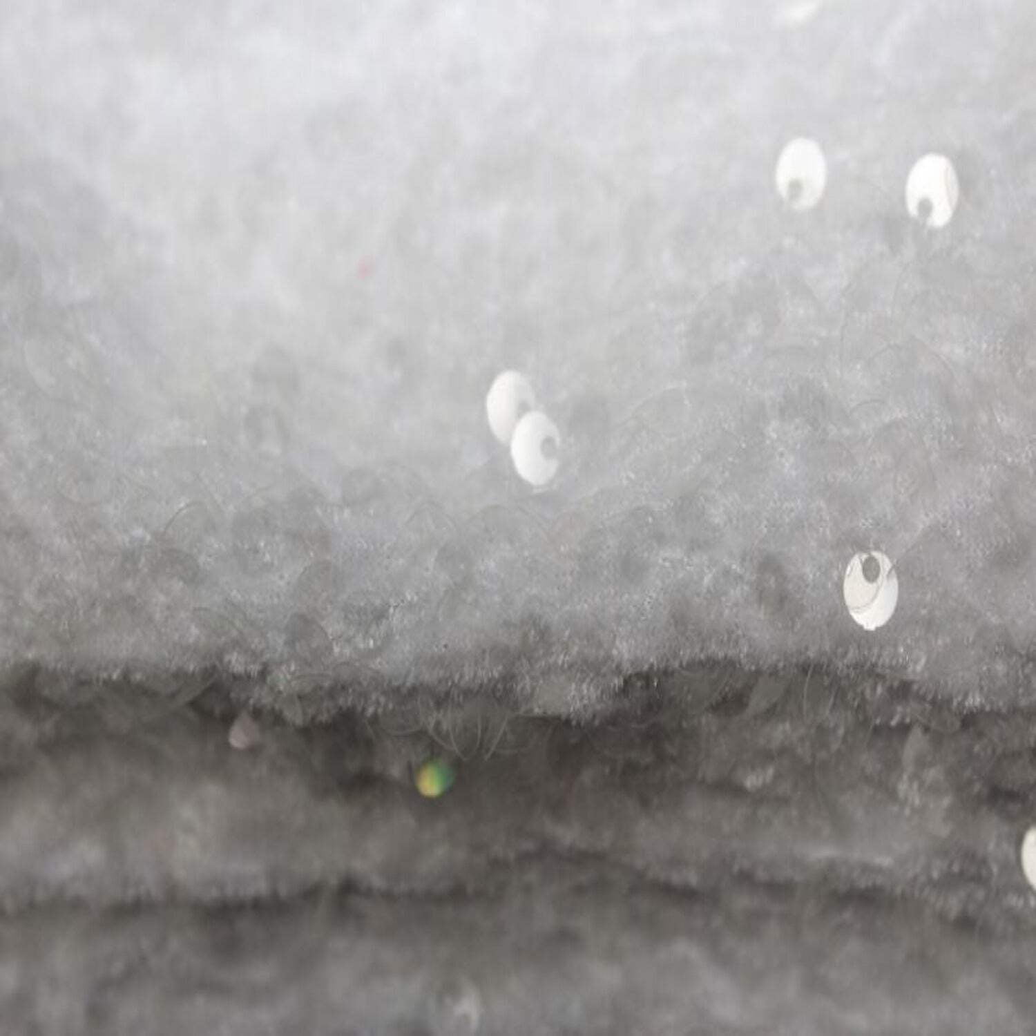 Stretch Velvet Sequin Fabric, Glitter Spandex Material - Walmart.com