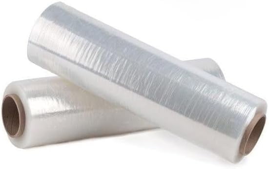 Stretch Wrap Film 18 Inch x 1000 Feet 70 Gauge Clear Industrial ...