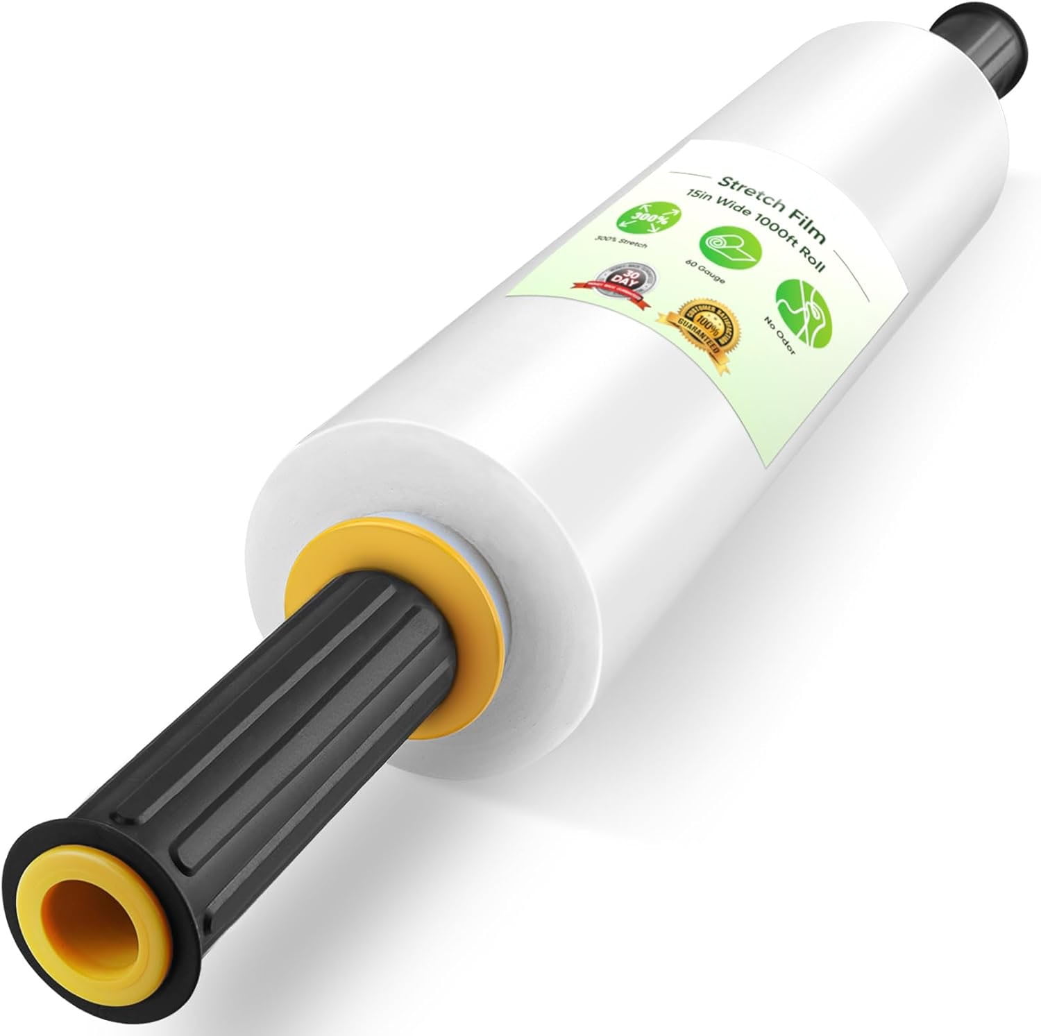 Stretch Wrap Stretch Film Roll, 1000ft Industrial Strength 15 inch Wide ...