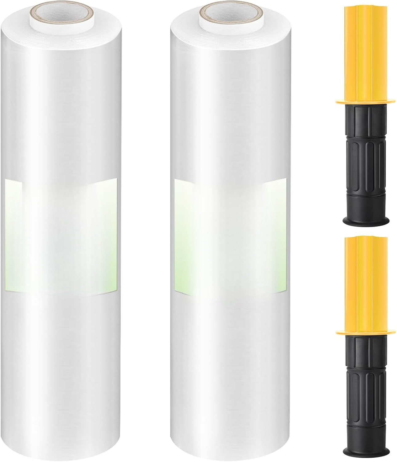 Stretch Wrap Stretch Film Roll, Industrial Strength Wide Clear Plastic ...