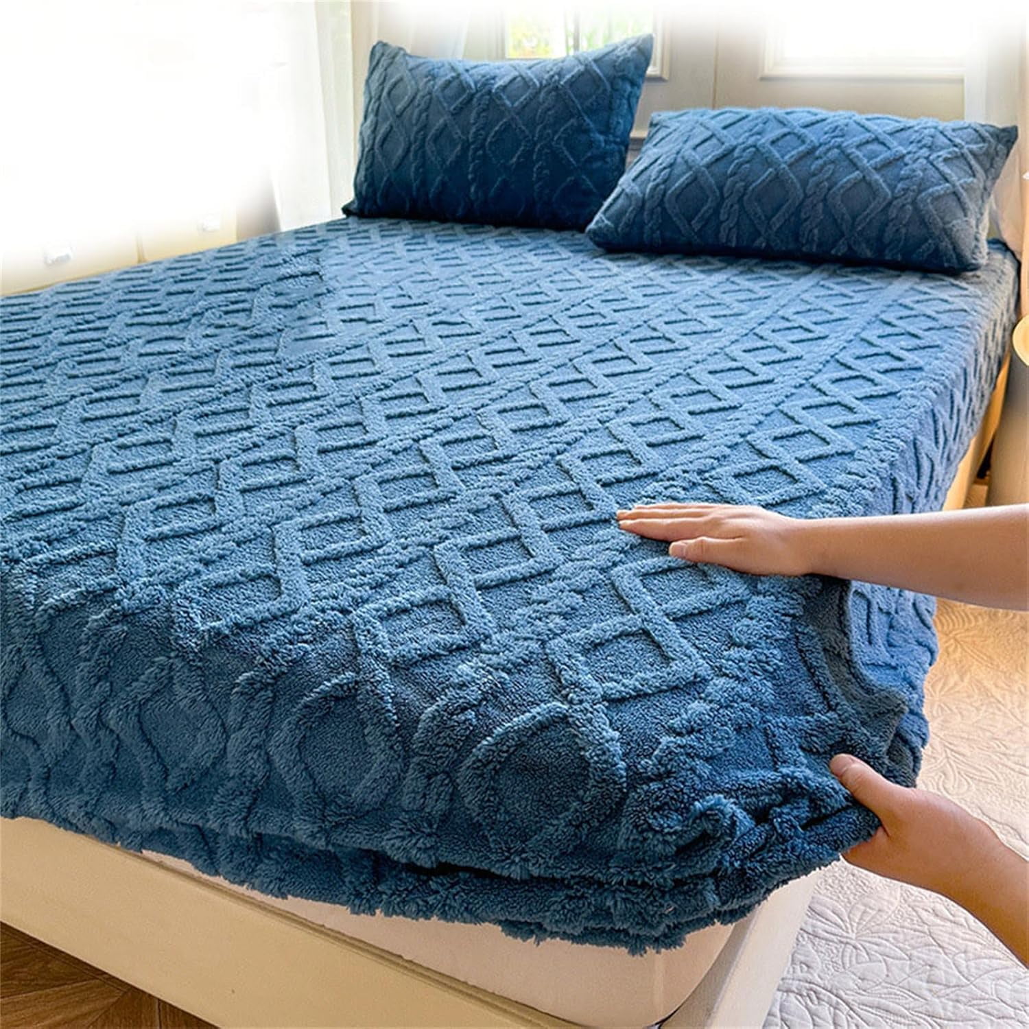 Stretch sheets, available in various sizes, are soft, comfortable, and ...
