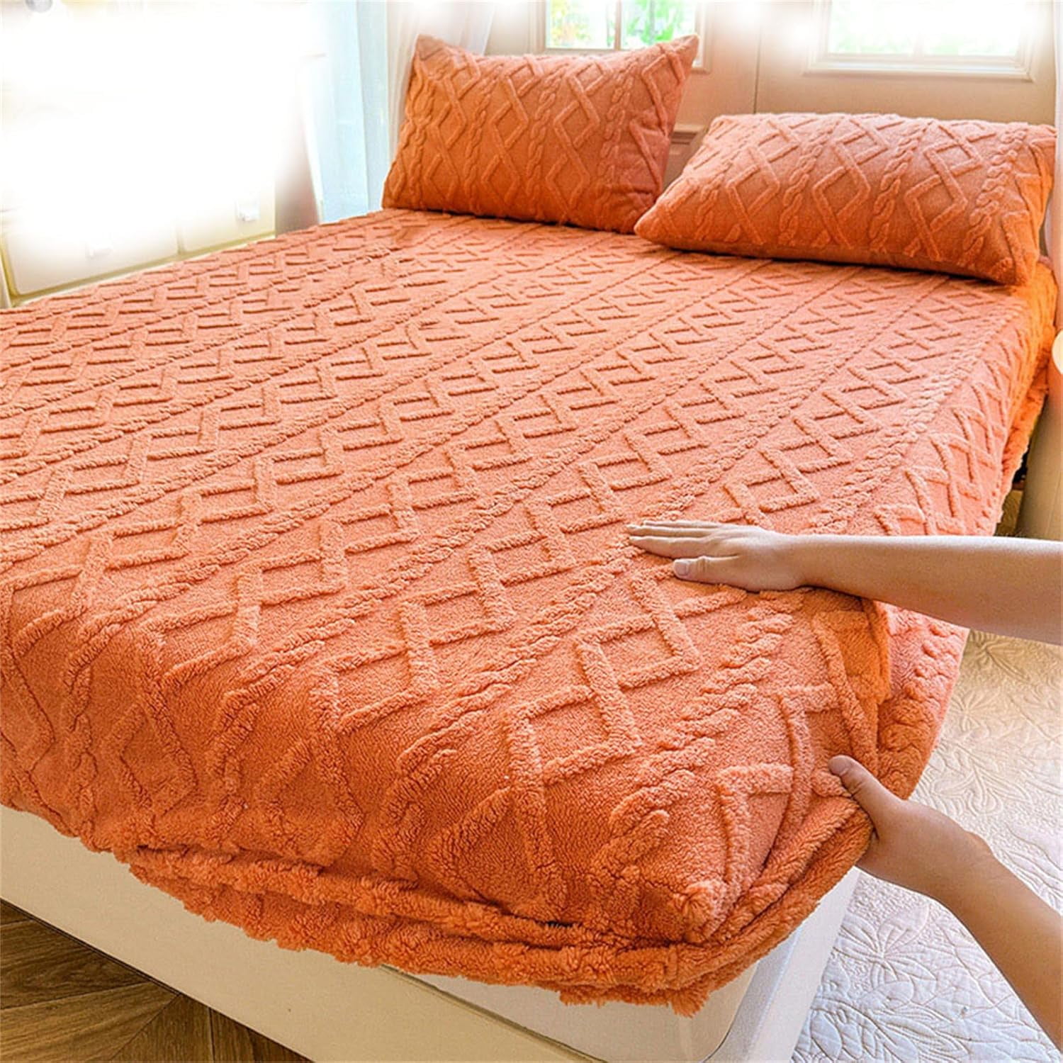 Stretch sheets, available in various sizes, are soft, comfortable, and ...
