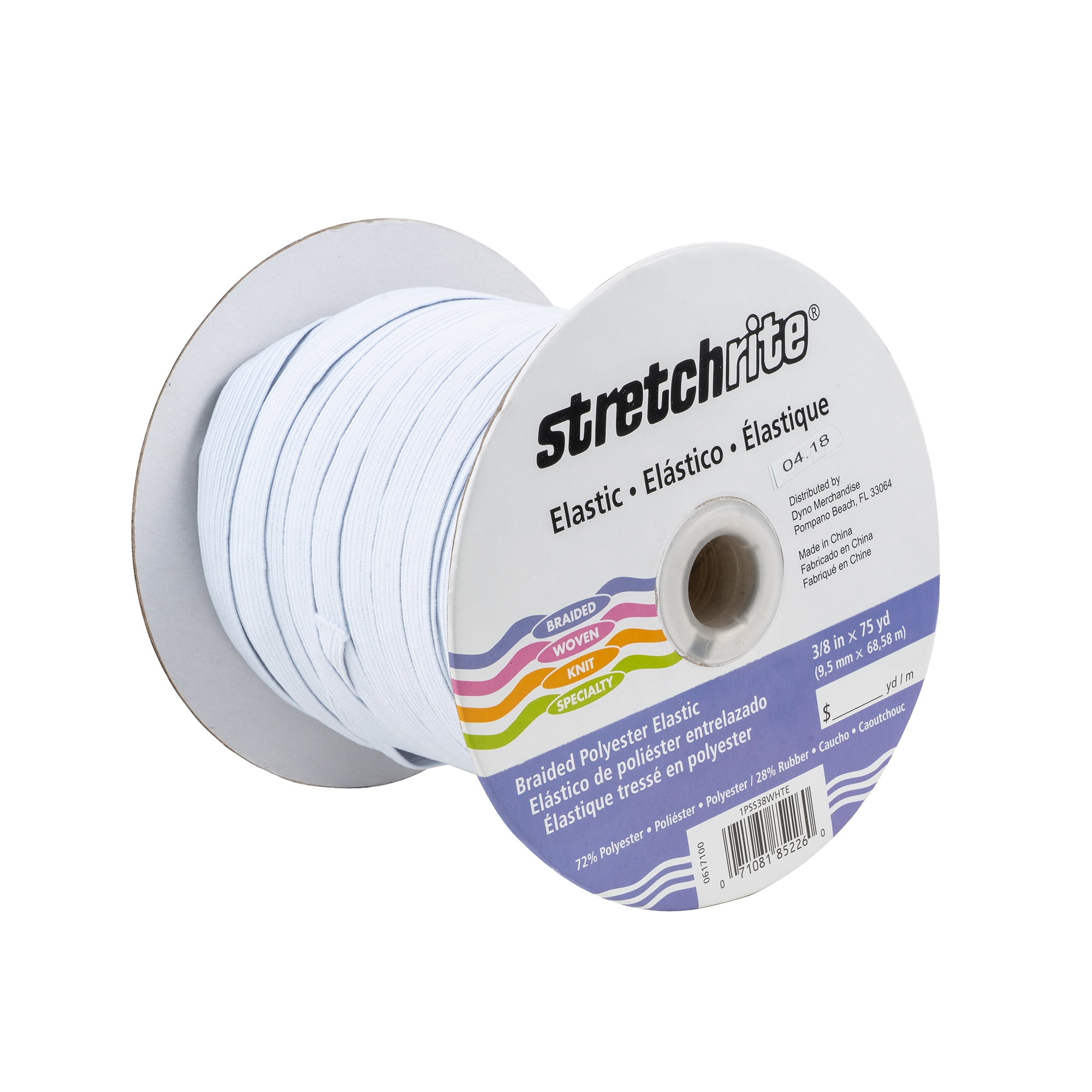 StretchRite 0.37" Sewing & Craft Elastic, 75 yd - Walmart.com