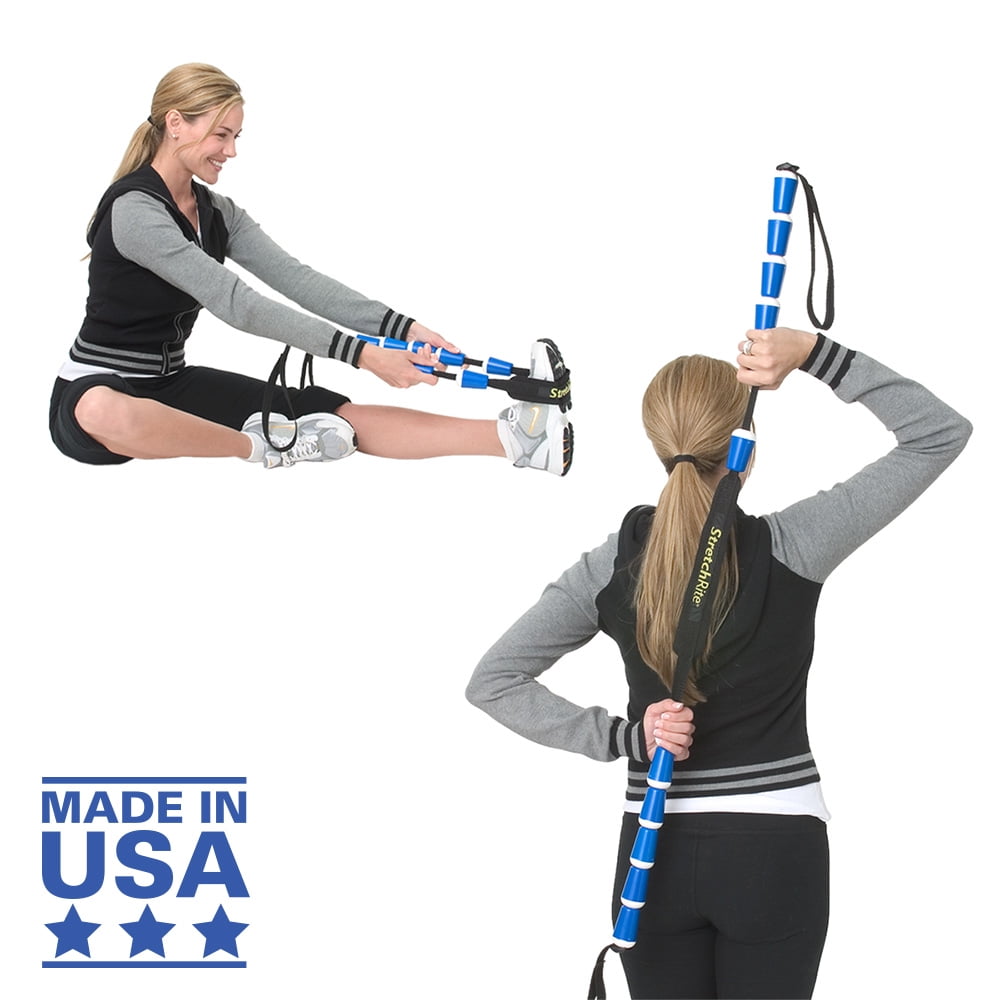 StretchRite Stretching Strap for Sore and Tight Muscles for Physical ...