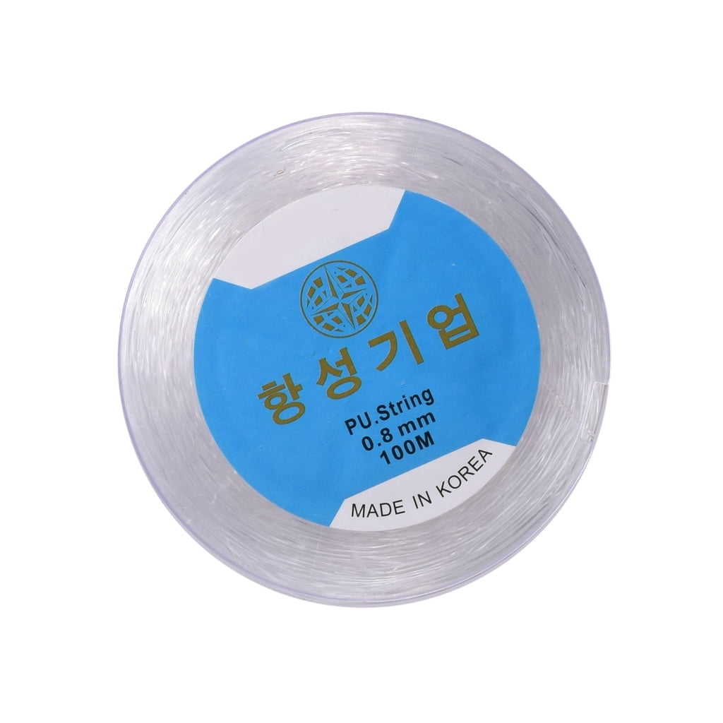 Stretchable Clear Plastic Cord 100 Meters Jewelry Making Craft Thread ...
