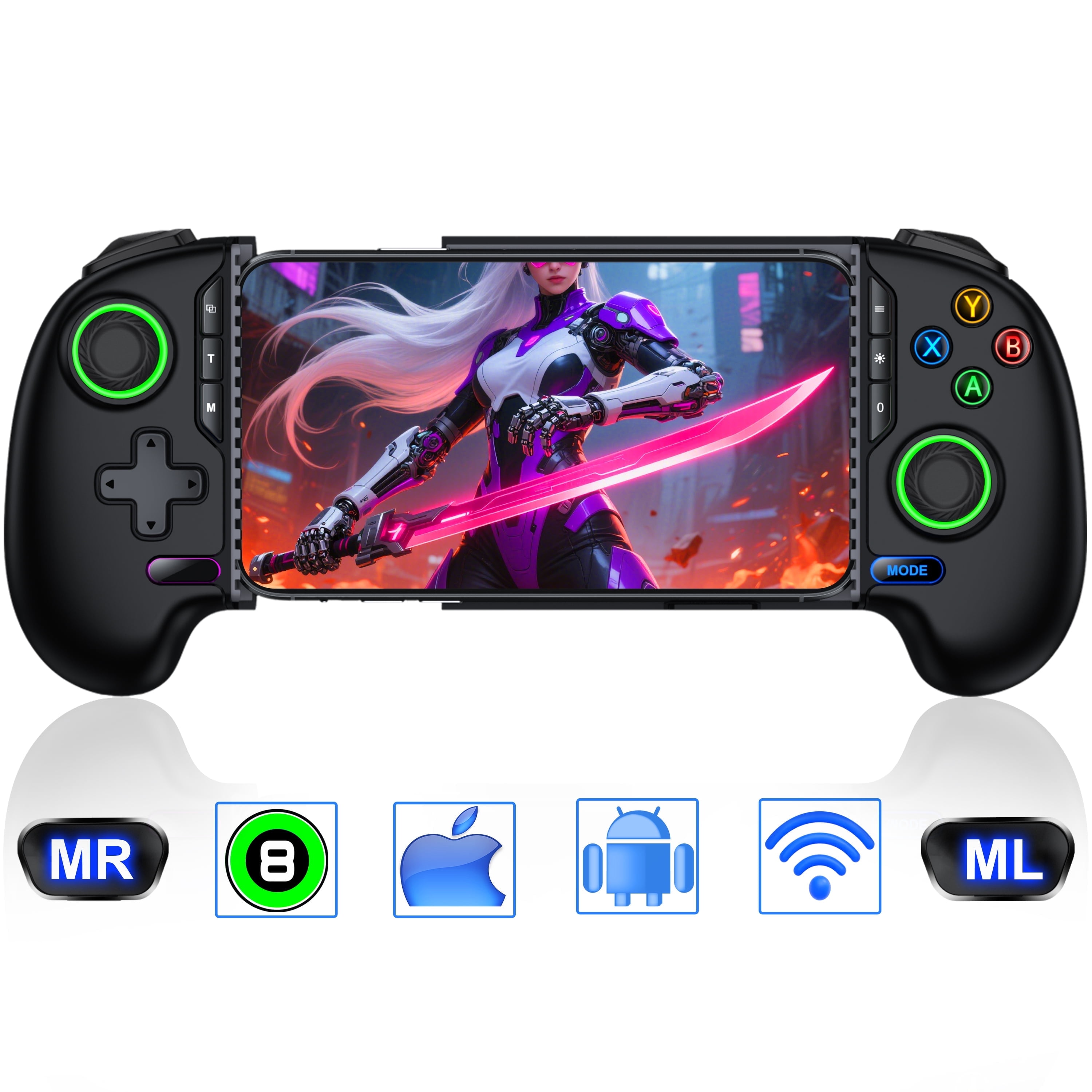 Stretchable Game Controller Suitable For Phone/Android/IOS Gamepad ...