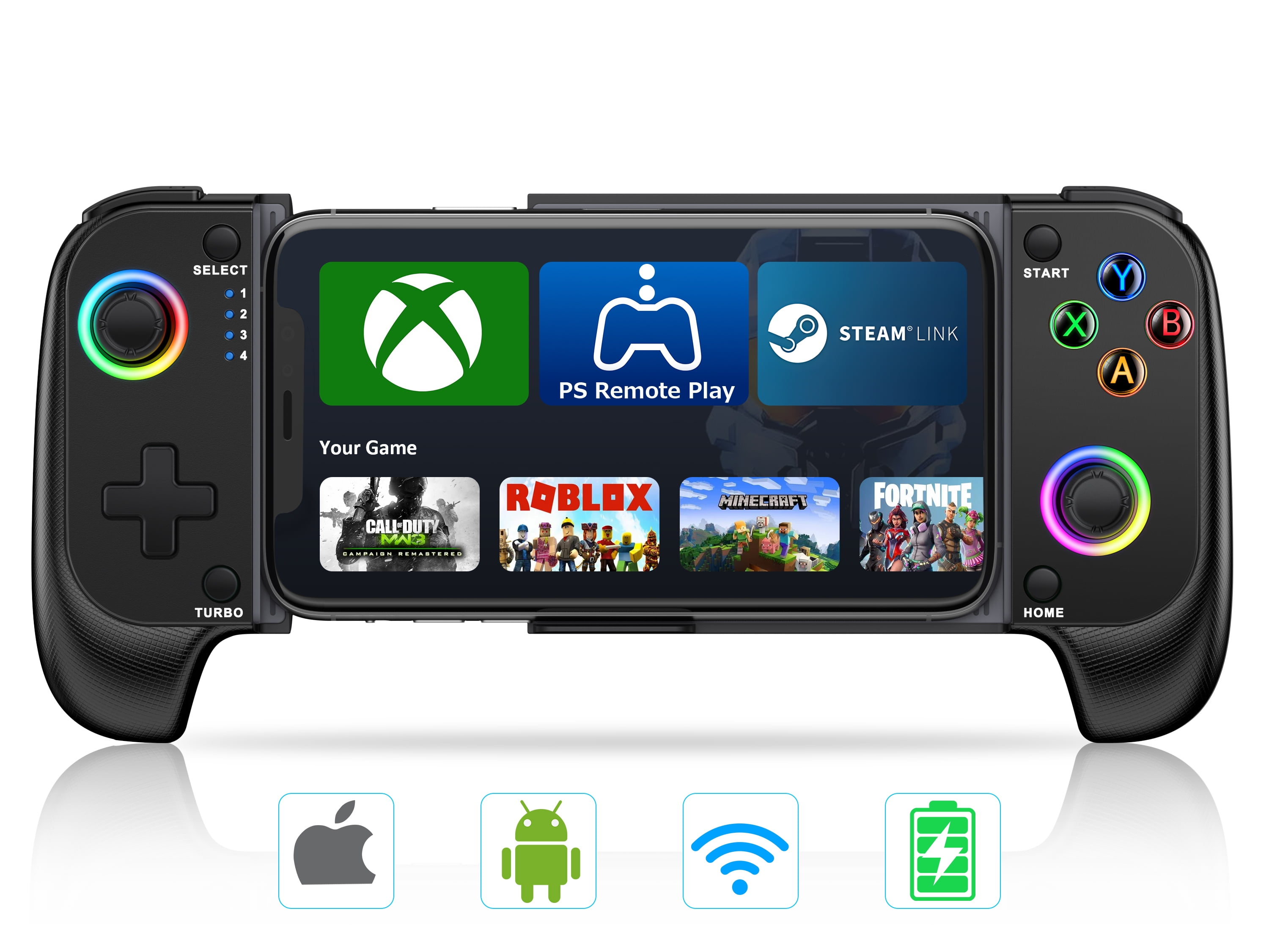 Stretchable Game Controller Suitable For Phoneandroidios Gamepad Joystick Retractable Gamepad 6039