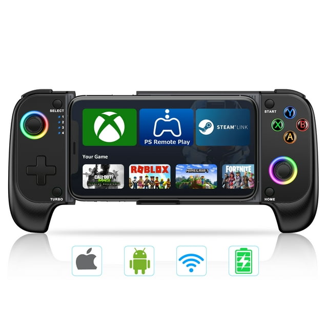 Stretchable Game Controller Suitable For Phone/Android/IOS Gamepad Joystick Retractable Gamepad ...
