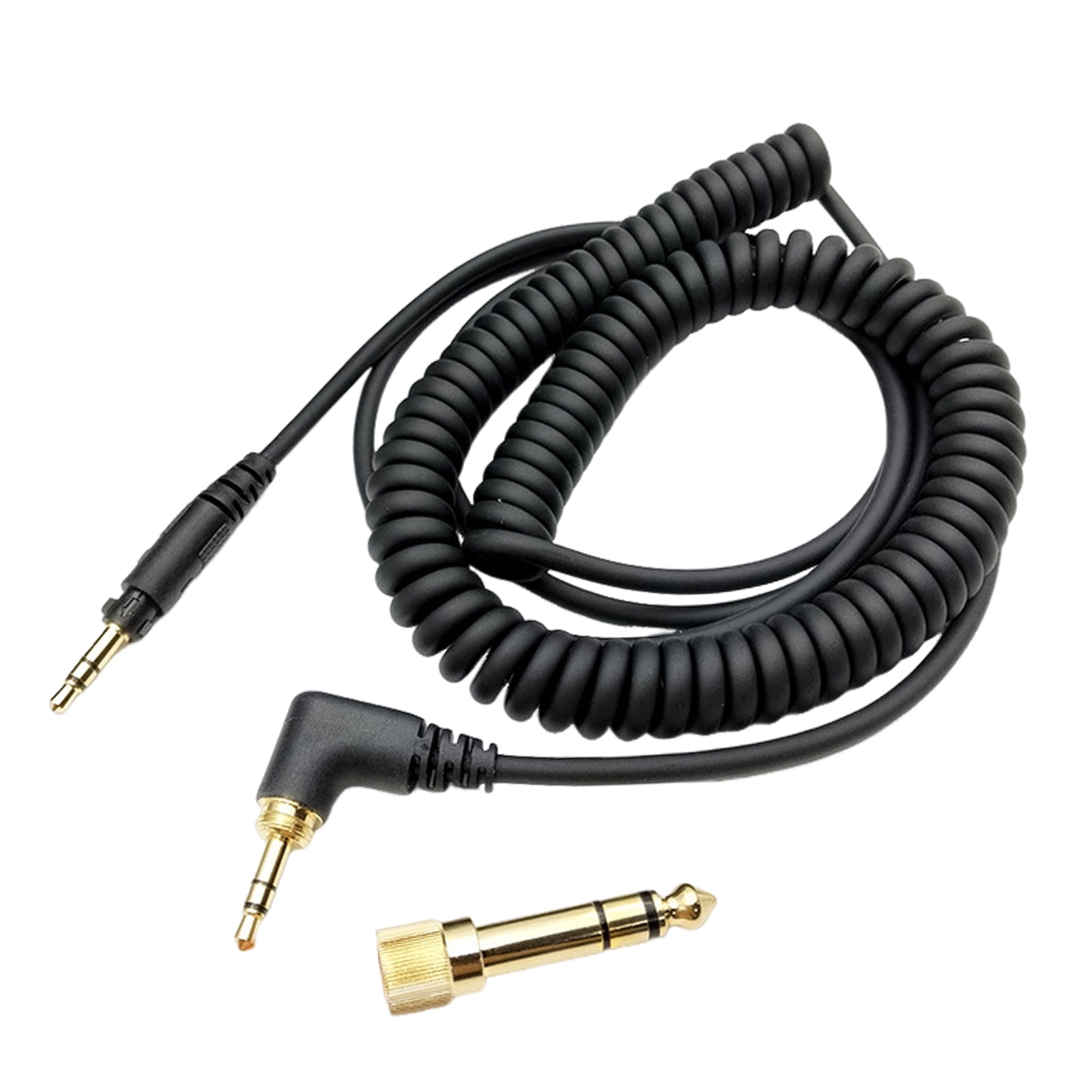 Stretchable Headphone Cable For DJ1200 with 6.35mm Stereo Adapter ...