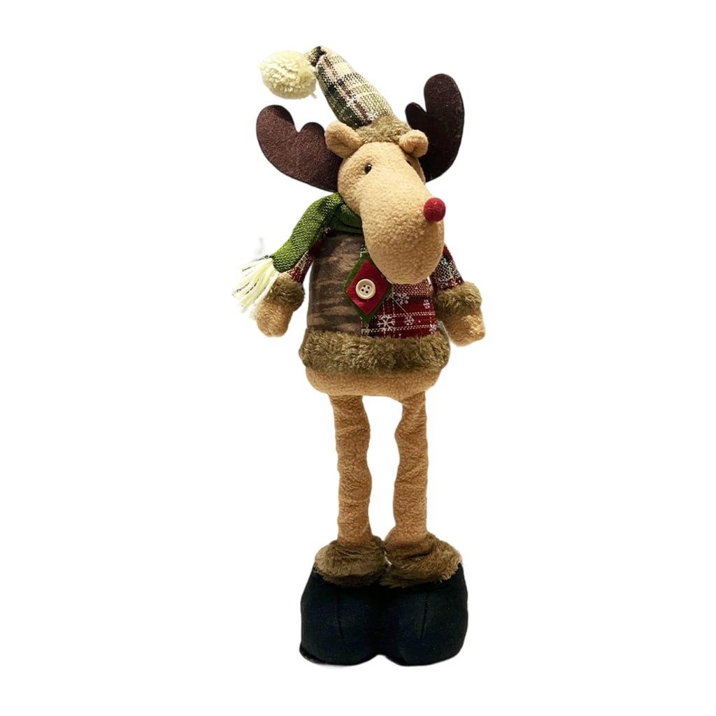 Stretchable Holiday Plush Toy With Retractable Design For Seasonal ...