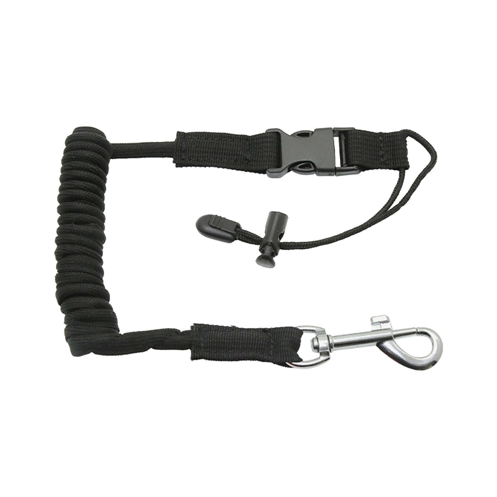 Stretchable Kayak Paddle Leash, Coiled Rod Leash Tool Lanyard for Kayak ...