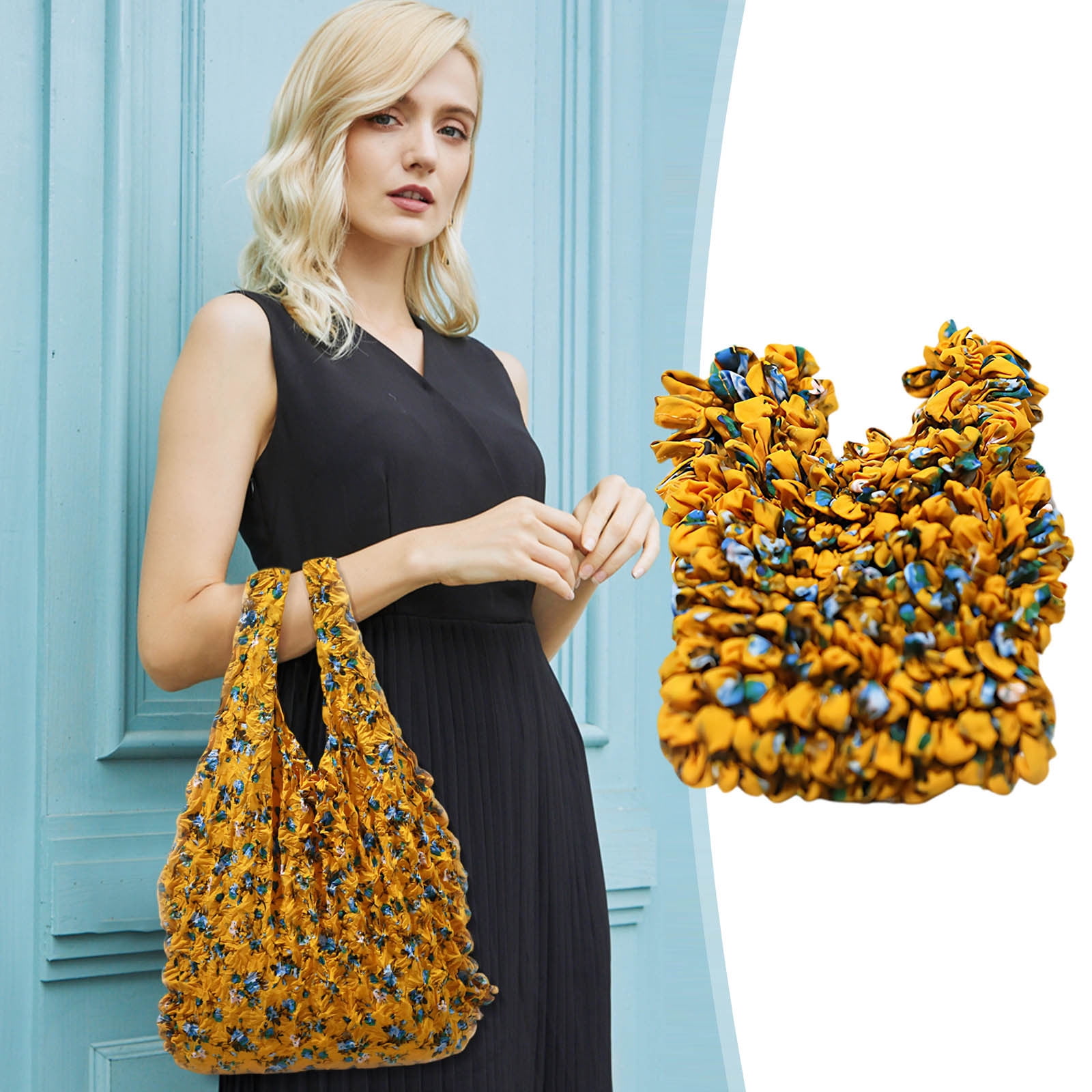 Stretchable Magic Bubble Bag,Oversized Portable Shopping Tote With ...