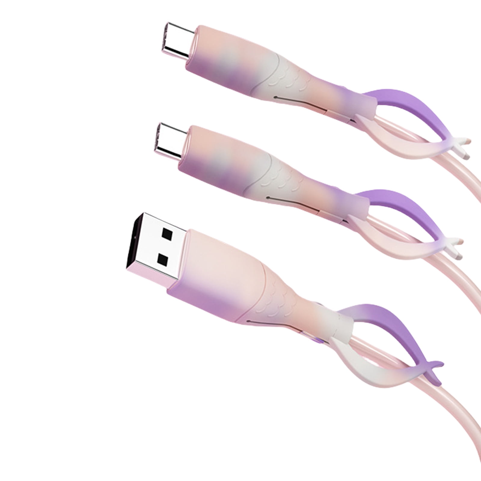 Stretchable Silicone Charging Cord Protectors With Cable Management ...