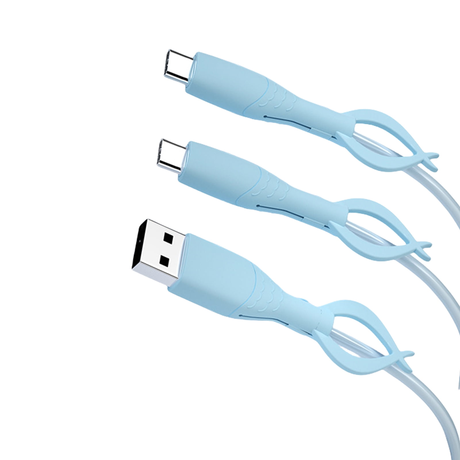 Stretchable Silicone Charging Cord Protectors With Cable Management ...