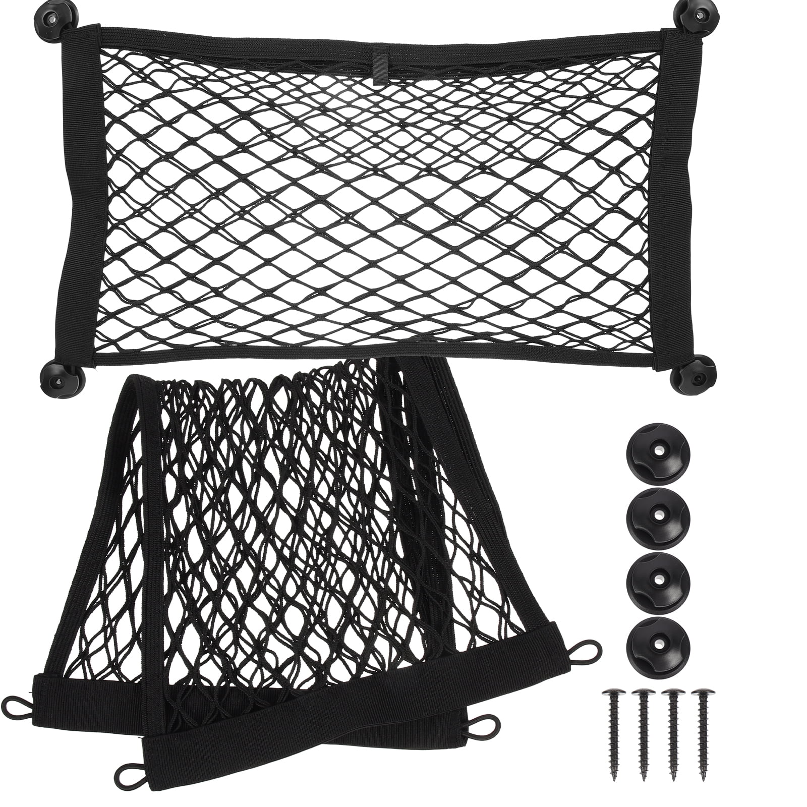 Stretchable Small Cargo Net 2 Pcs Rv Accessories Organizer Trunk Pocket ...