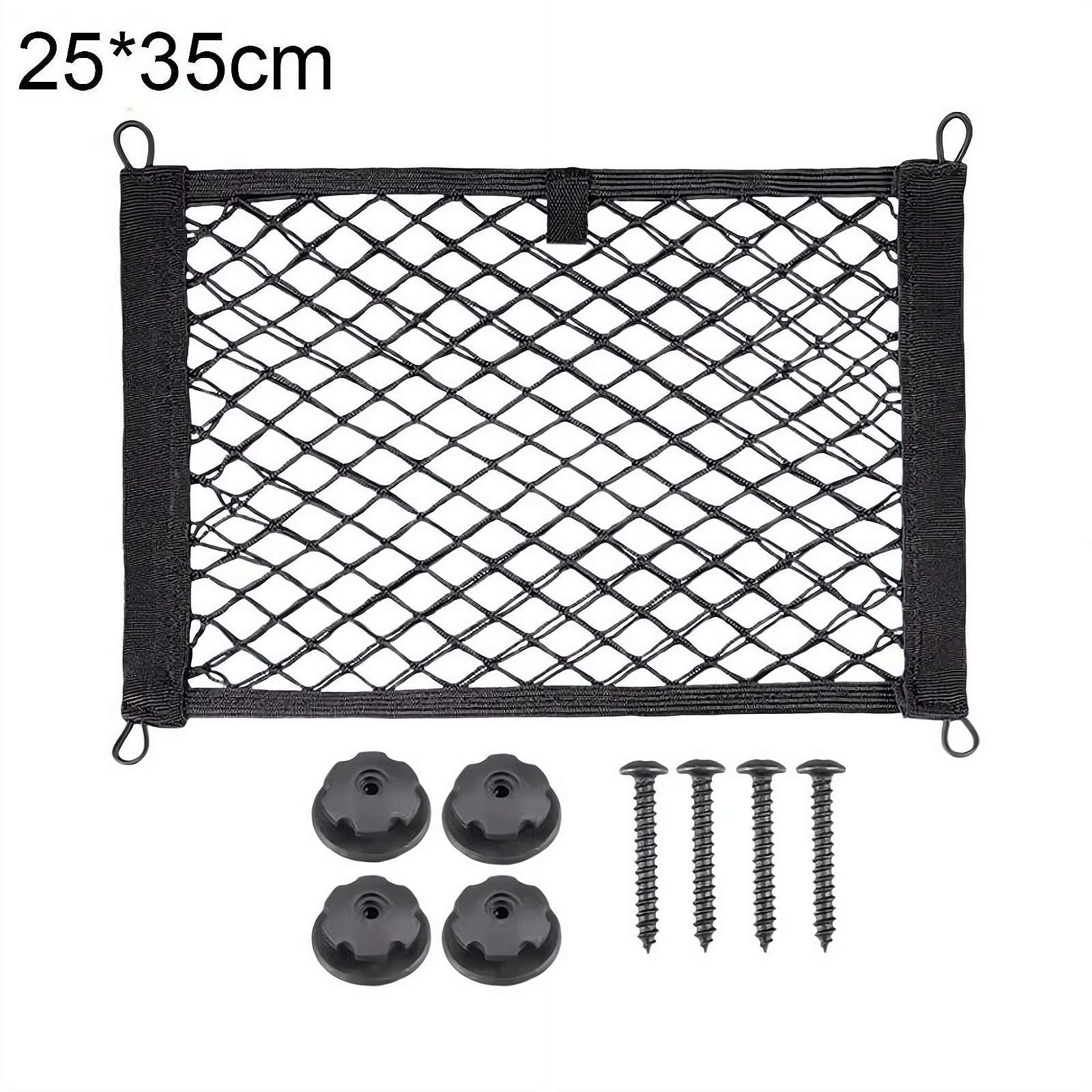 Stretchable Small Cargo Net Pocket Storage, Elastic Mesh Netting Car ...