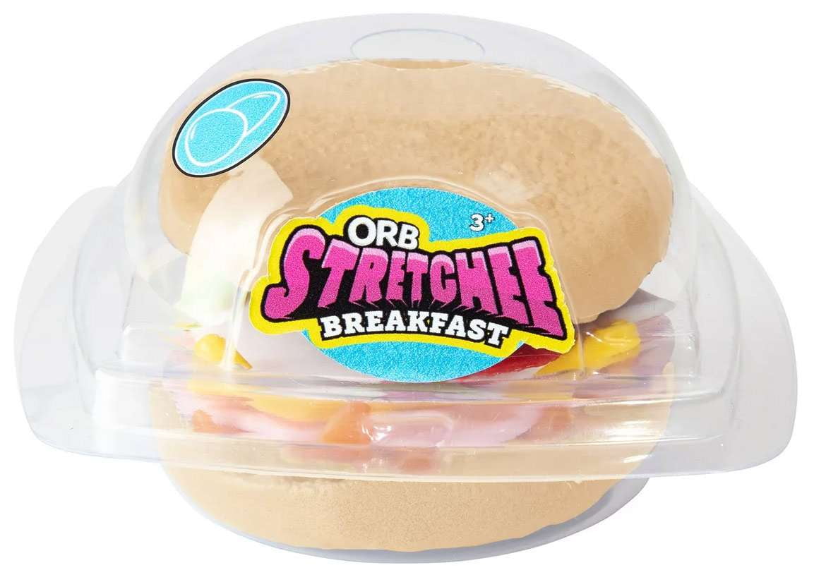 Stretchee Foodz Secret Menu Breakfast Sandwich Squeeze Toy - Walmart.com