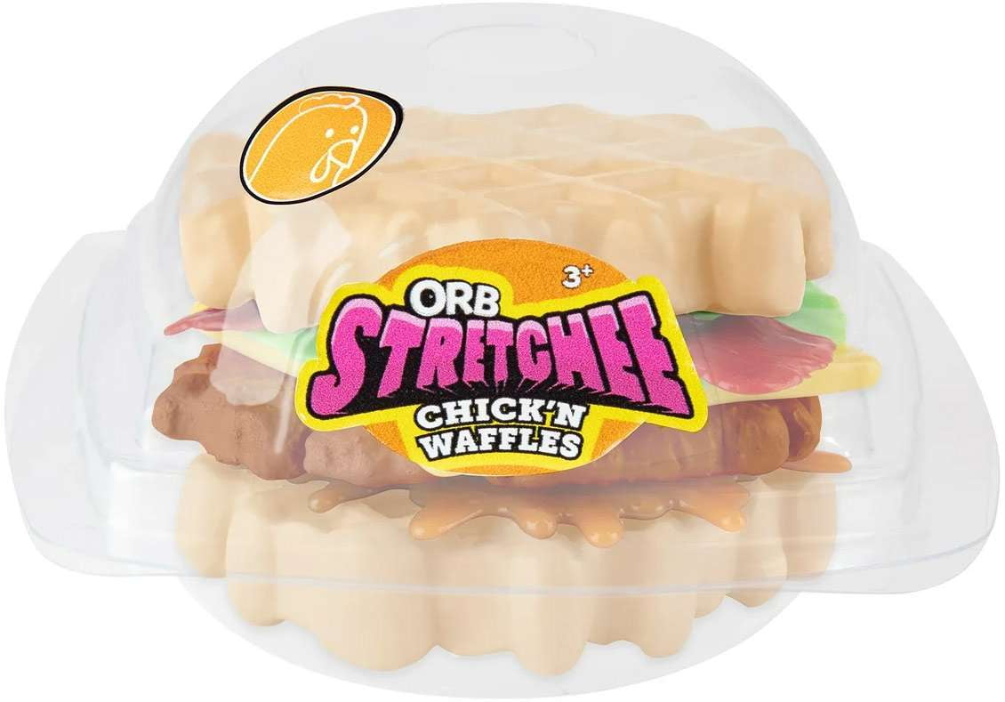 Stretchee Foodz Secret Menu Chick'N Waffles Squeeze Toy - Walmart.com
