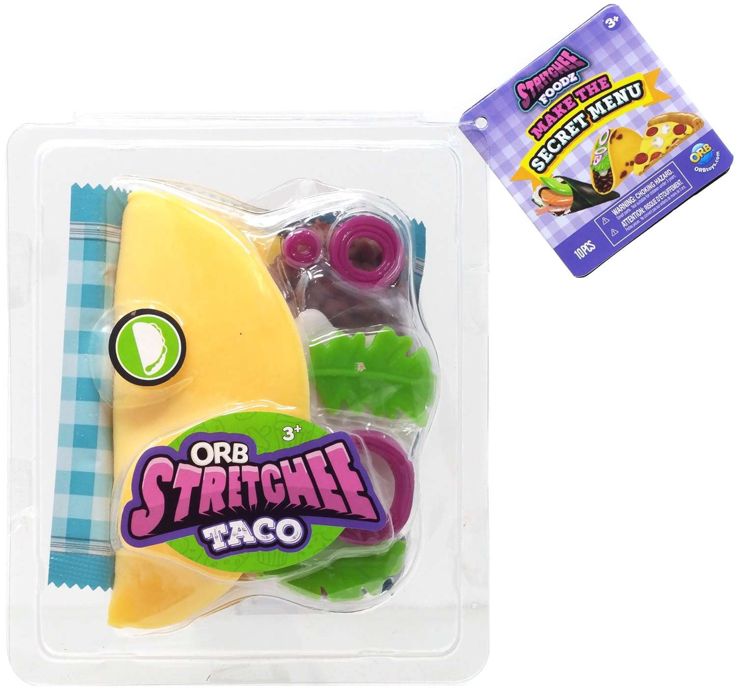 Stretchee Foodz Secret Menu Taco Squeeze Toy - Walmart.com
