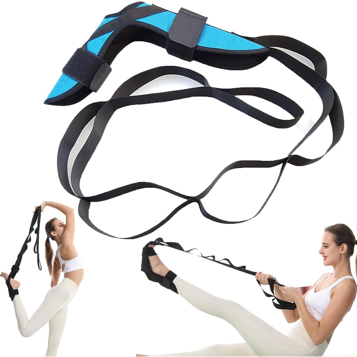 Stretching Strap, 2025 Official Flex Strap Stretching Strap for Lower ...