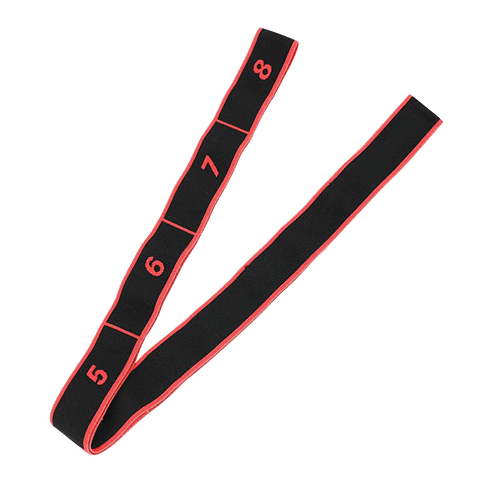 Stretching Strap Stretch Strap Highly Elastic Fitness Resistance with 8 ...
