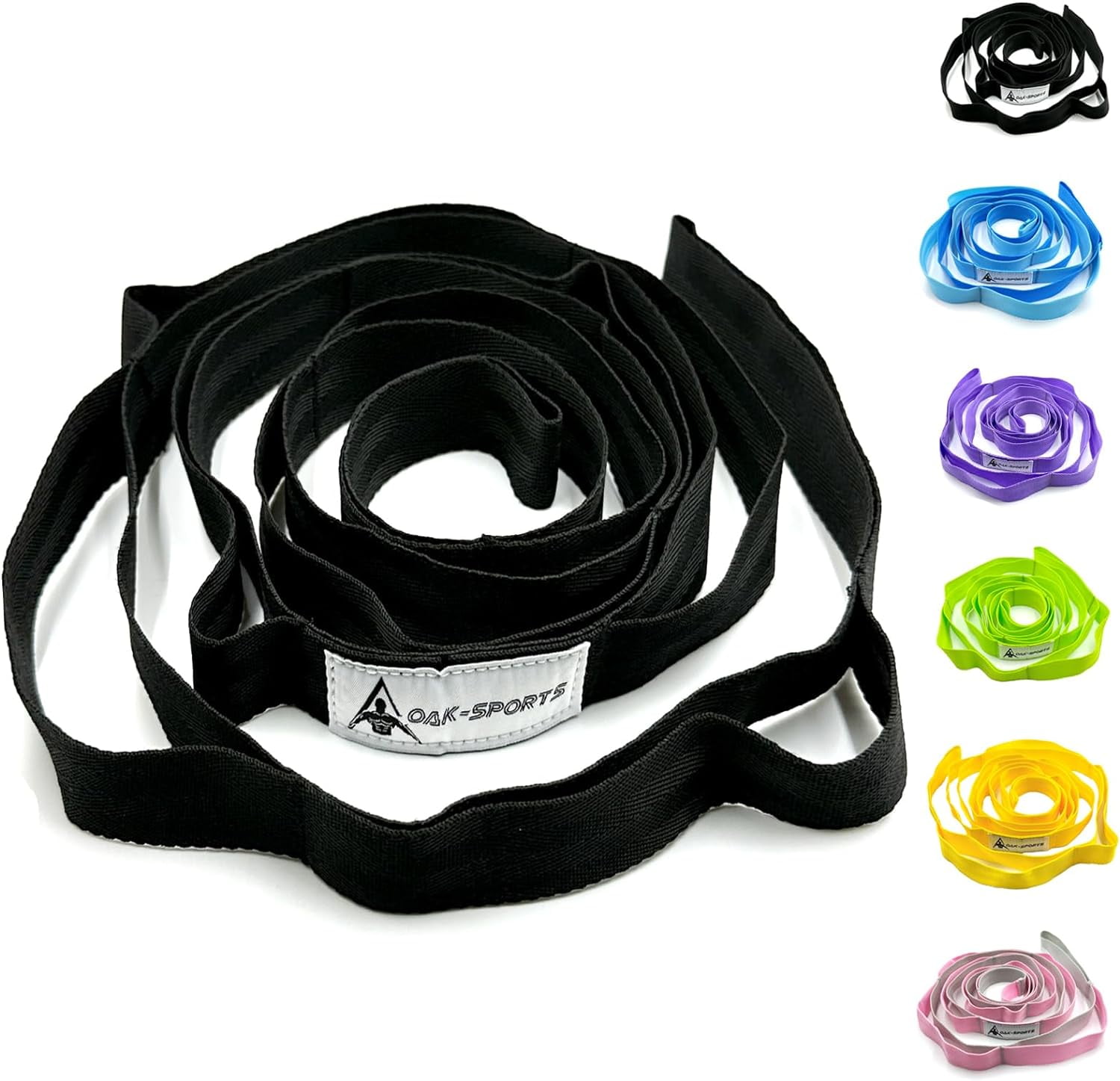 Stretching Strap Yoga Strap with Loops, Stretch Straps for Physical ...