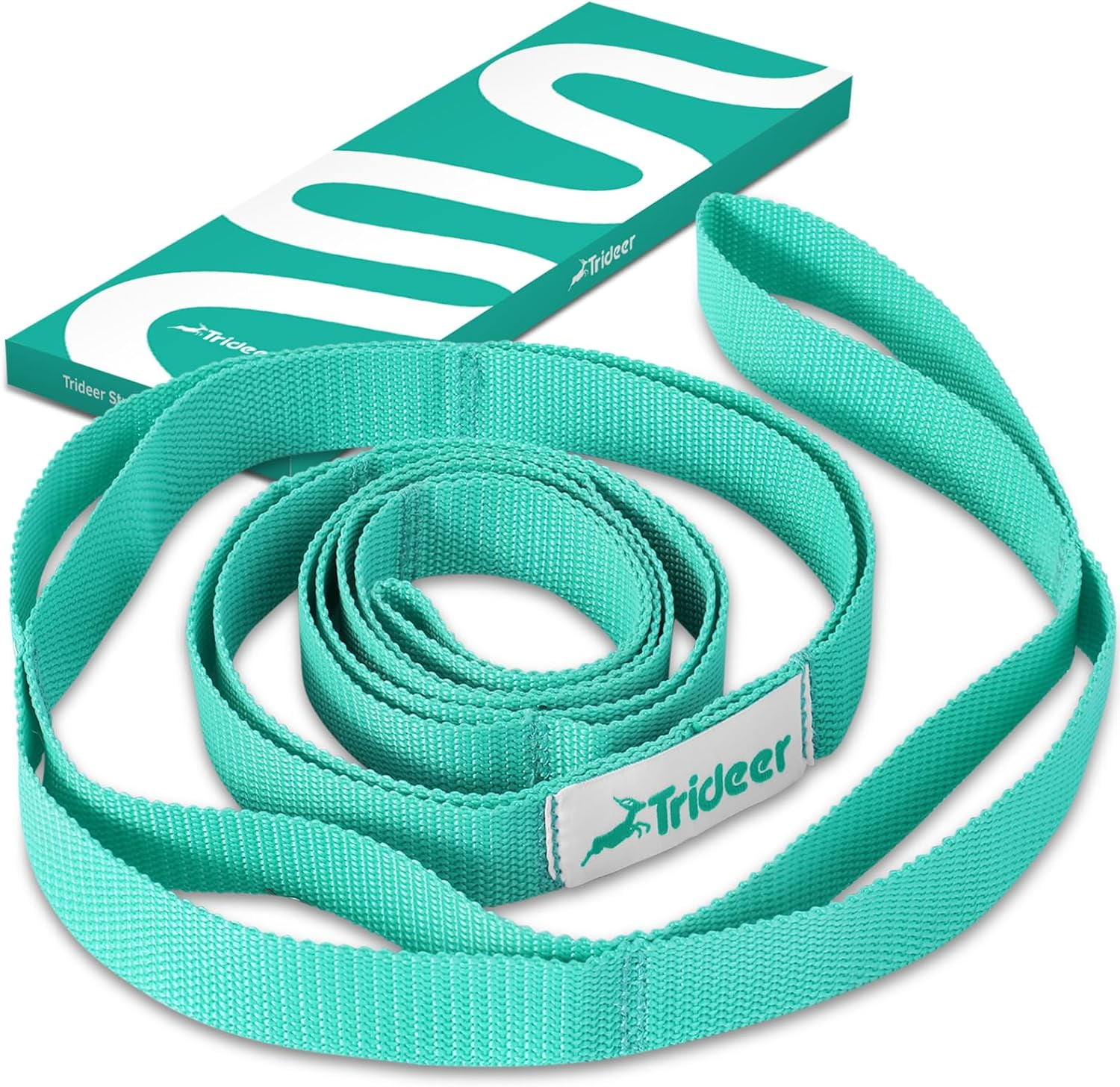 Stretching Strap Yoga Strap Yoga Band for Physical Therapy, 10 Loop Non ...