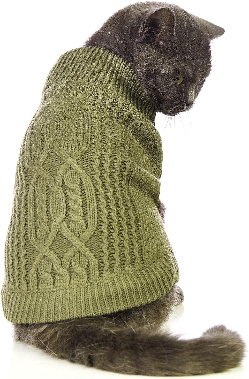 Stretchy Cat Sweater - 17 Colors & 6 Sizes | Snug Winter-Ready Knit for ...