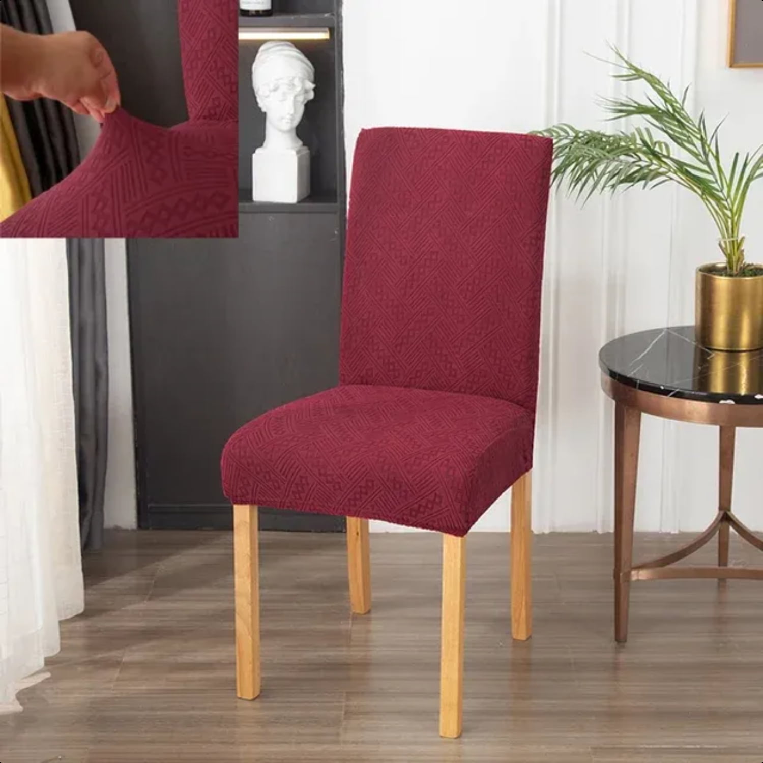 Stretchy Elastic and Affordable Chair Covers in All Sizes for Large ...