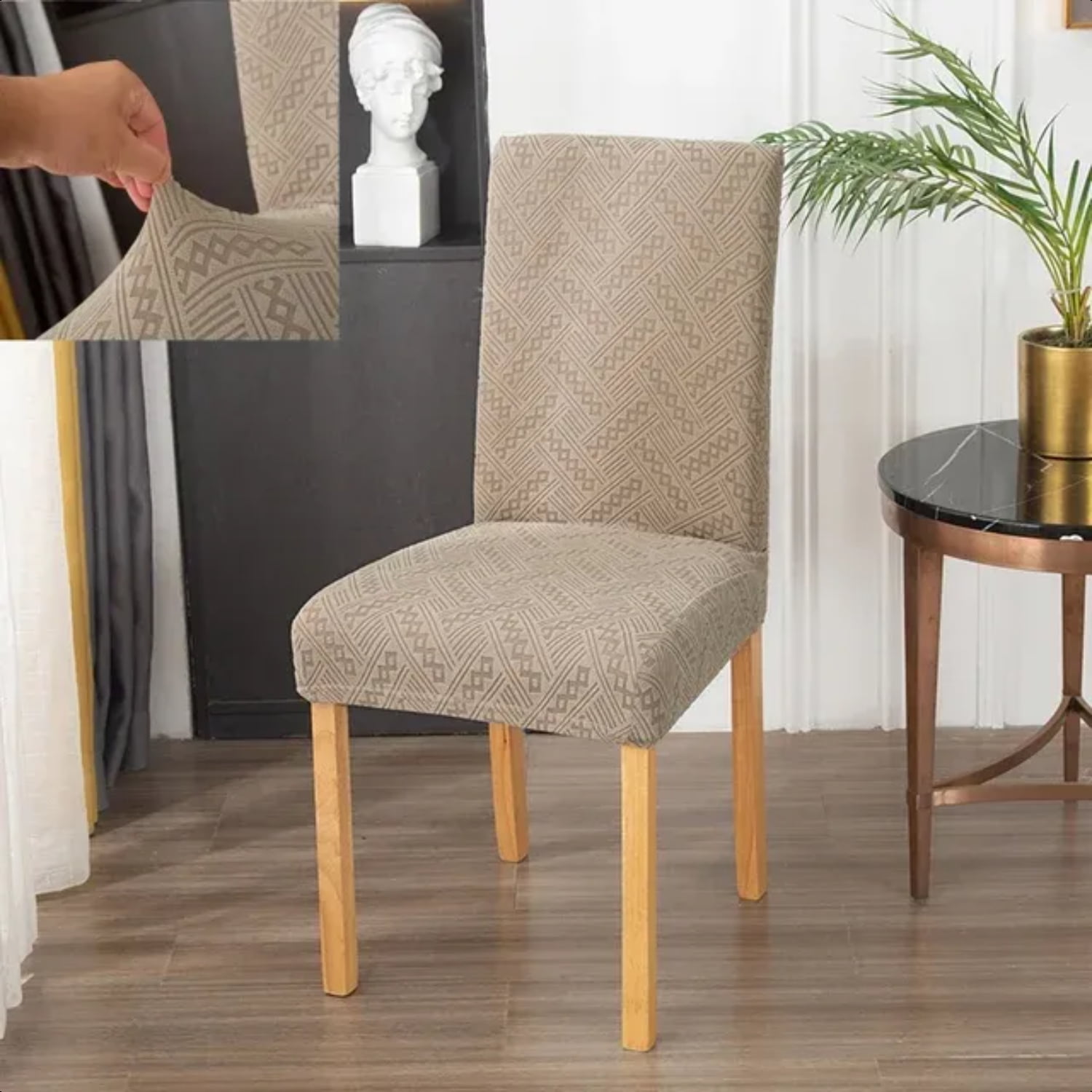 Stretchy Elastic and Affordable Chair Covers in All Sizes for Large ...