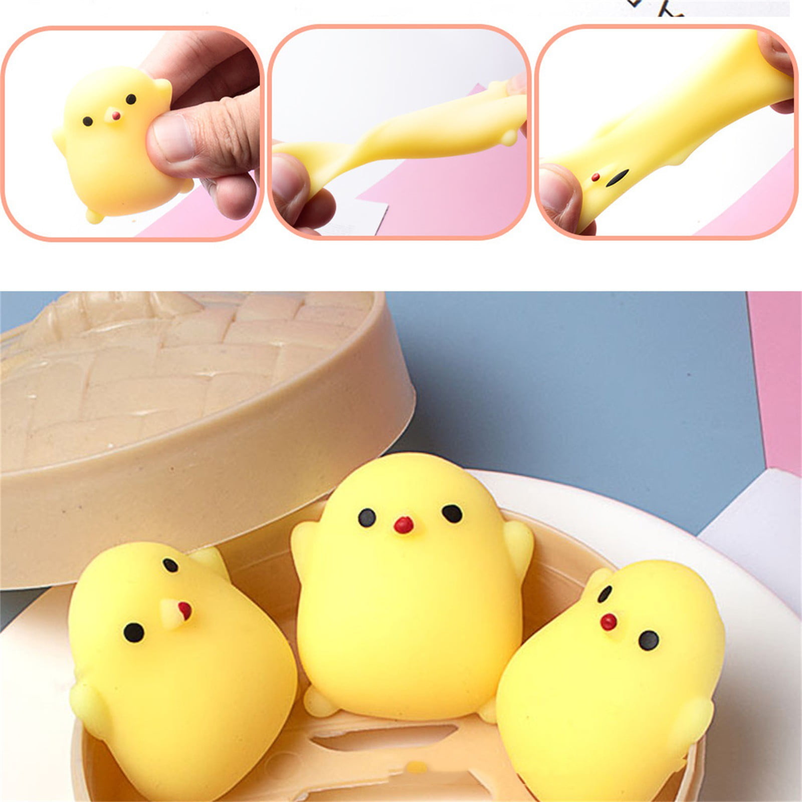 Stretchy Fidget Toys for Anxiety Relief, Hand Therapy Strong, Pull ...