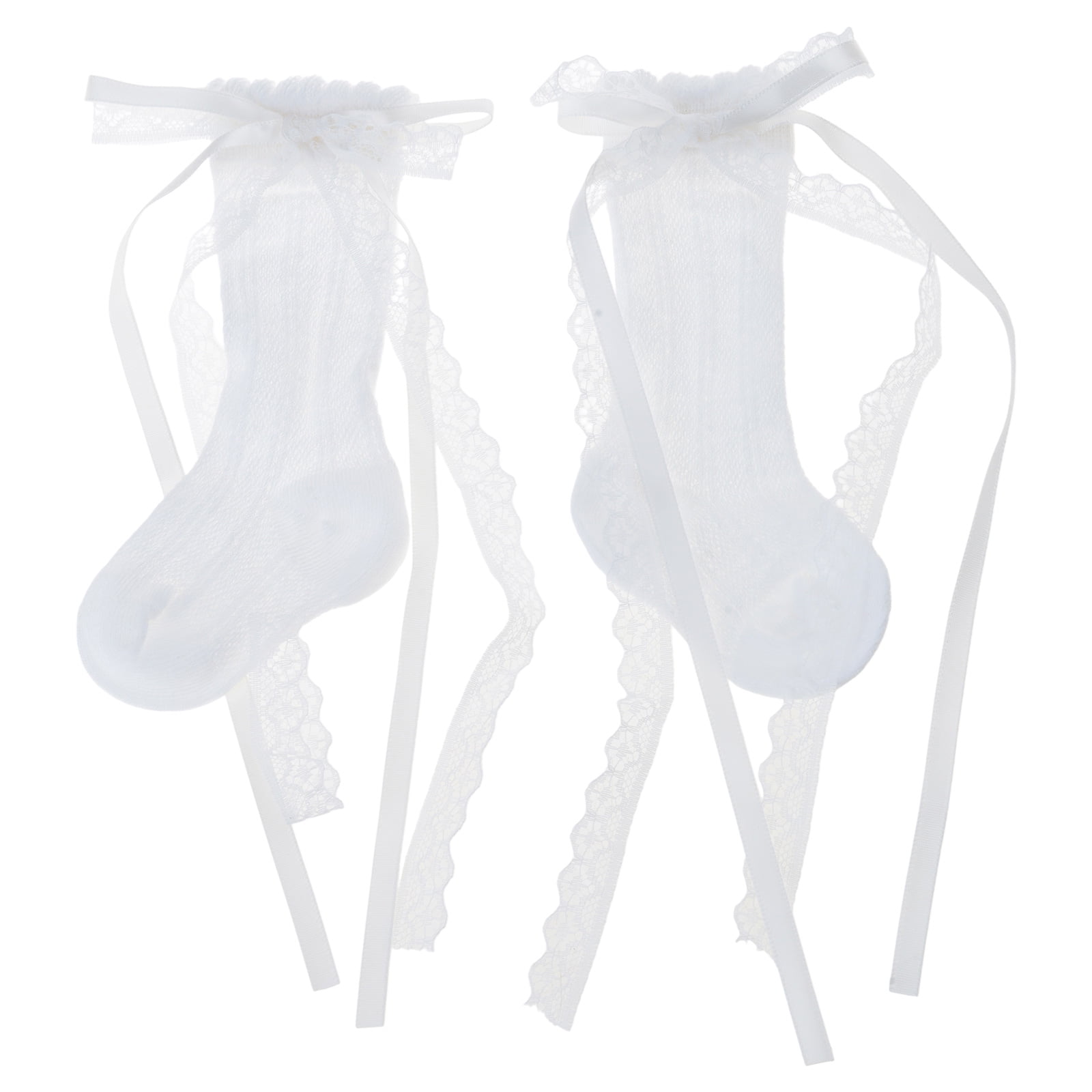 Stretchy Knee Length Socks for 0-5T Infants Kids Lightweight Stockings ...