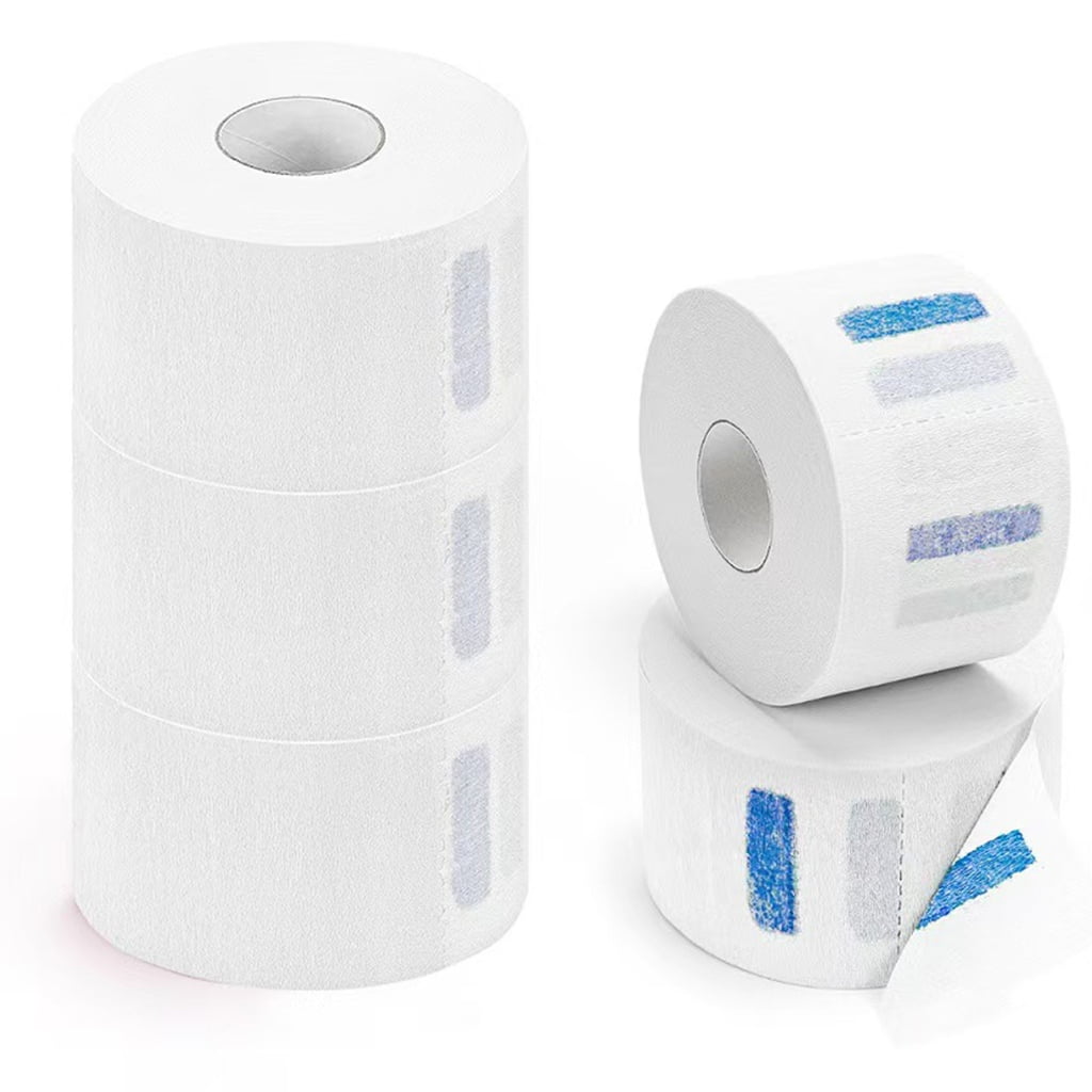 Stretchy Paper Neck Strips for Haircut Styling Disposable Barber Paper ...