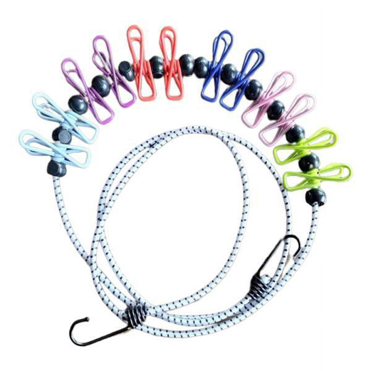 Stretchy Retractable Elastic Laundry Clothes Line for Hotel Camping ...