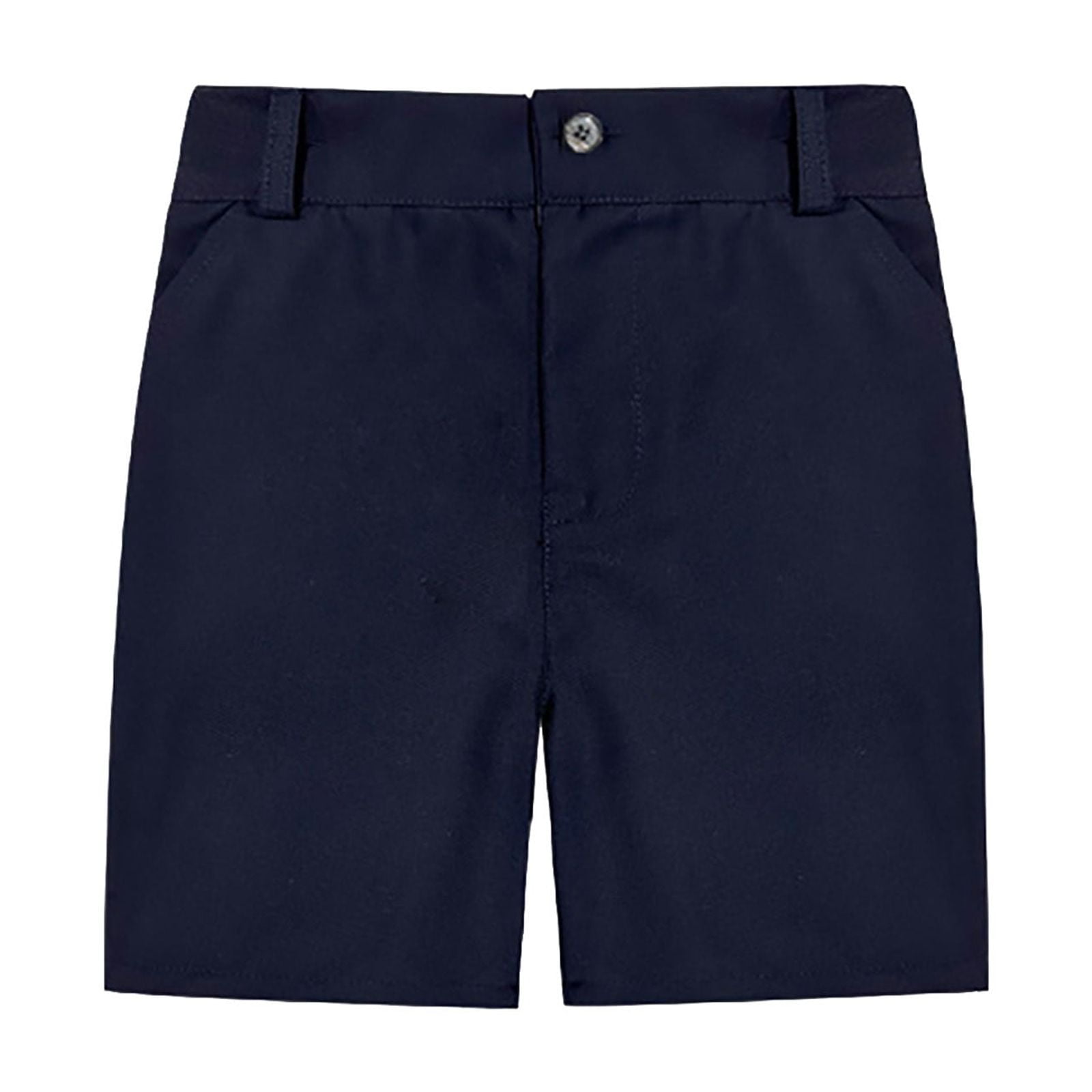 Stretchy School Shorts for Boys Comfortable Kids Uniform Dresses Chino ...