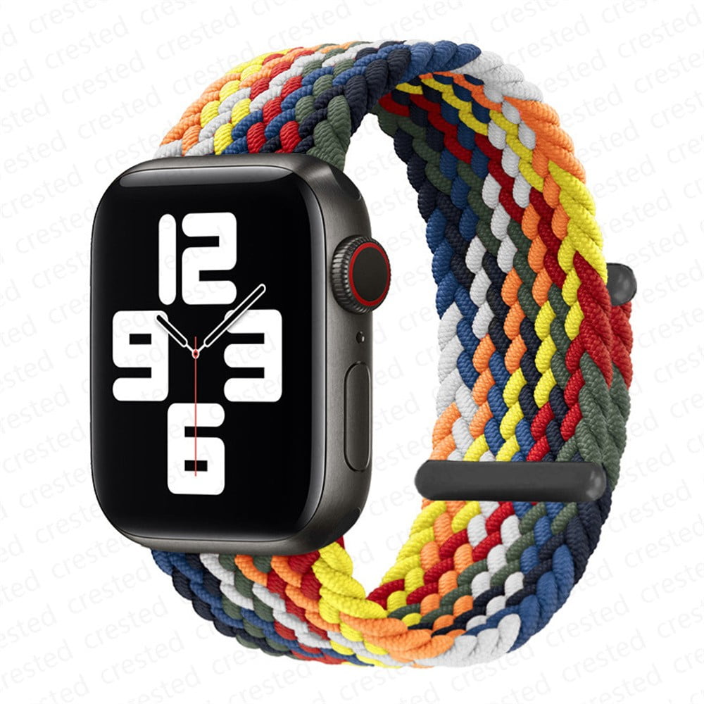 Stretchy Solo Loop Strap Compatible with Apple Watch Bands 45mm 38mm ...