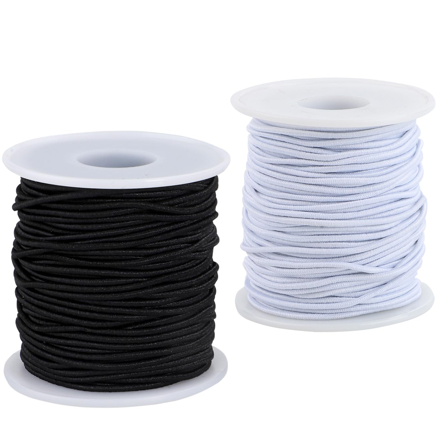 Stretchy String for Bracelets, 2 Rolls 0.8mm,1 mm,1.2mm,1.5mm,330 Feet ...