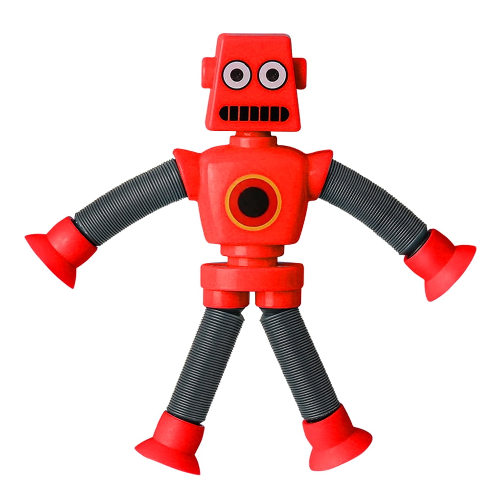 Stretchy Telescopic PopTube Robot Fidgets Toy Adult Stress Toy Goodie ...