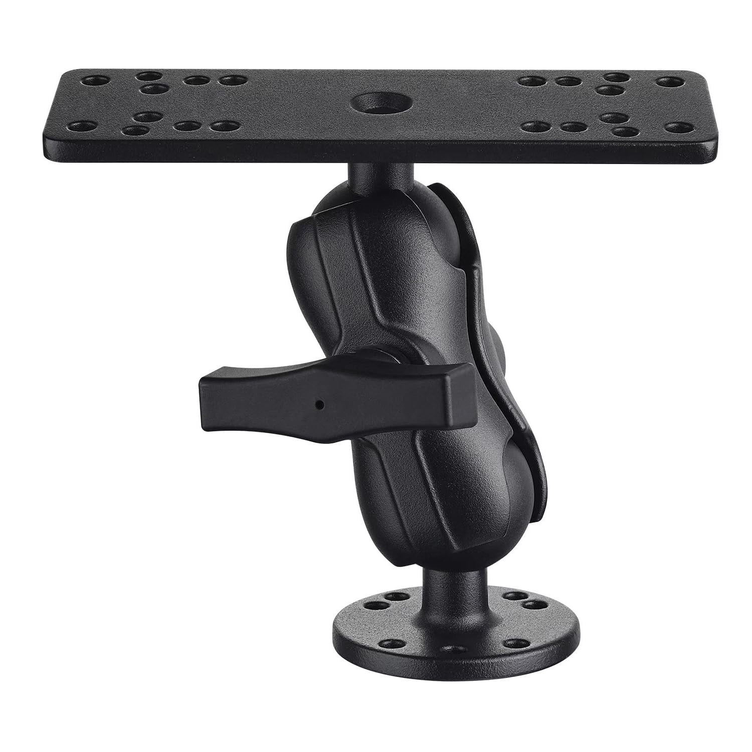 Strg Kayak Fish Finder Mount with 1.5" C Size Ball Rectangular Plate ...