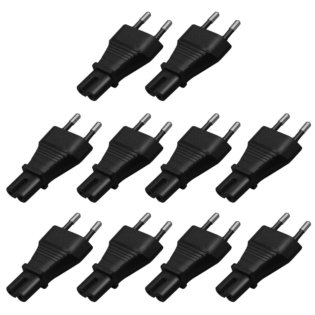 Strhowill 10 PCS EU 4.0mm to IEC C7 Power Adapter | European to Figure ...