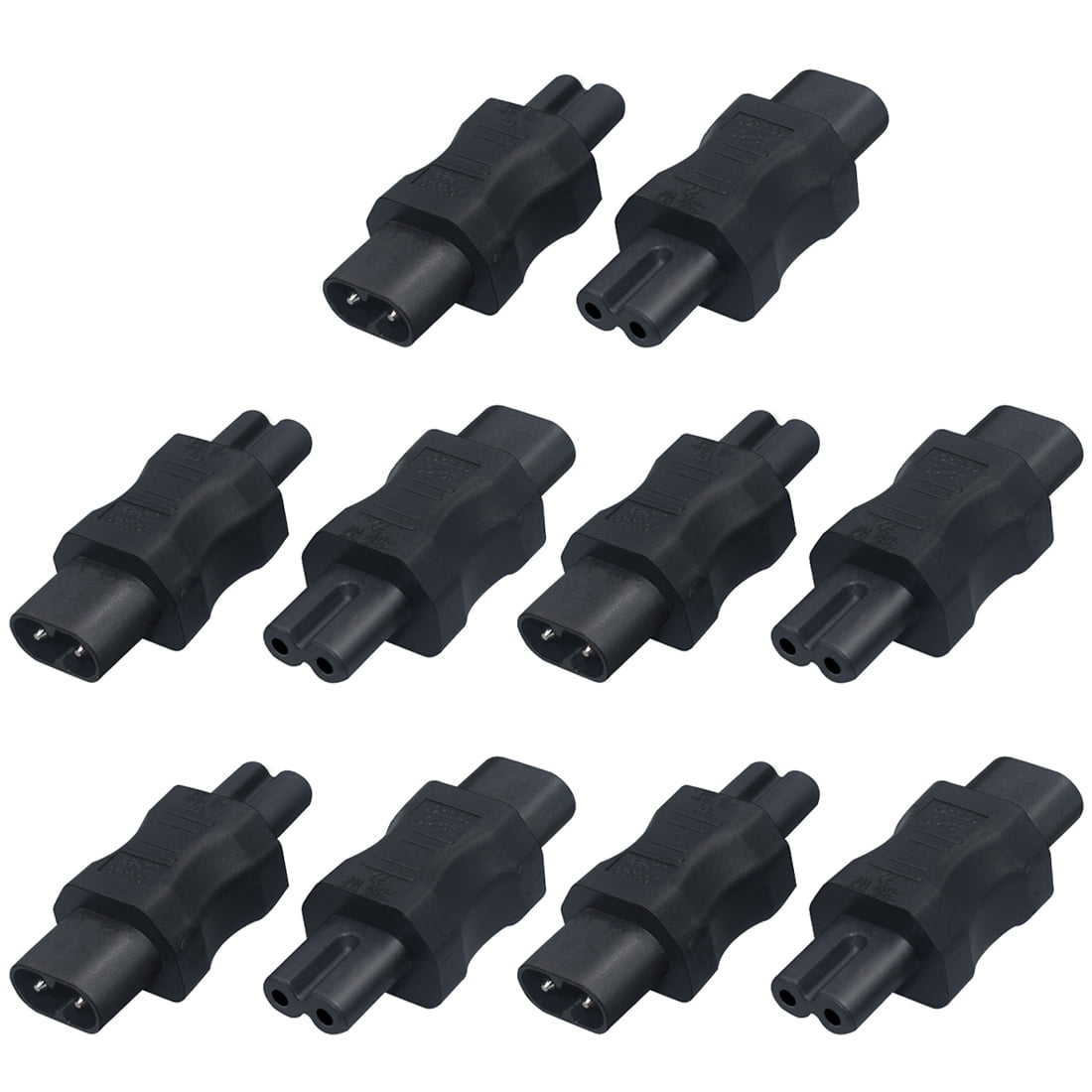 Strhowill 10 PCS IEC C8 to C7 Figure-8 Power Adapter, Professional ...
