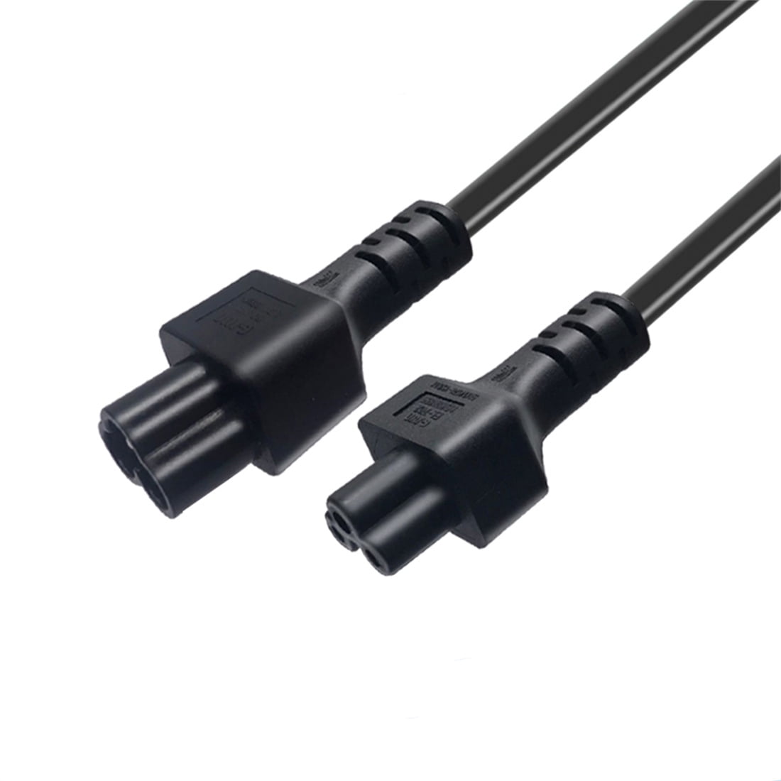 Strhowill C5 to C6 IEC Cable Extension 1M, 2.5A 250V, C6 to C5 Power ...
