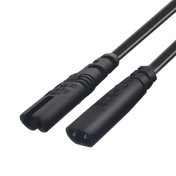 Strhowill IEC C7 to C8 Extension Cable, 1.8M, 2.5A 250V, for Power ...