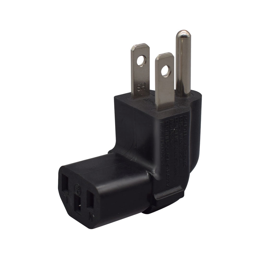 Strhowill NEMA 5-15P TO C13 AC power converter，American standard 3-pin ...